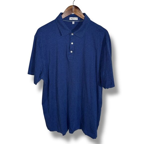 Peter Millar | Shirts | Peter Millar Crown Soft Navy Polo Shirt Size Xl ...